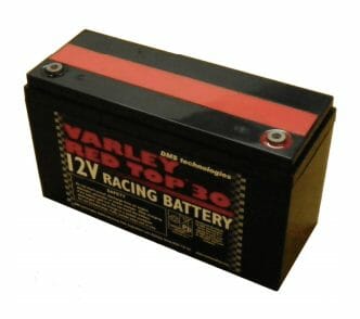 Varley Red Top 30 Battery, Motor Racing Batteries, Interex Motorsport